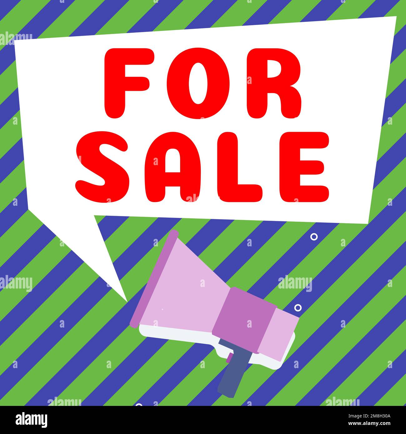 Text sign showing For Sale. Business idea putting property house ...