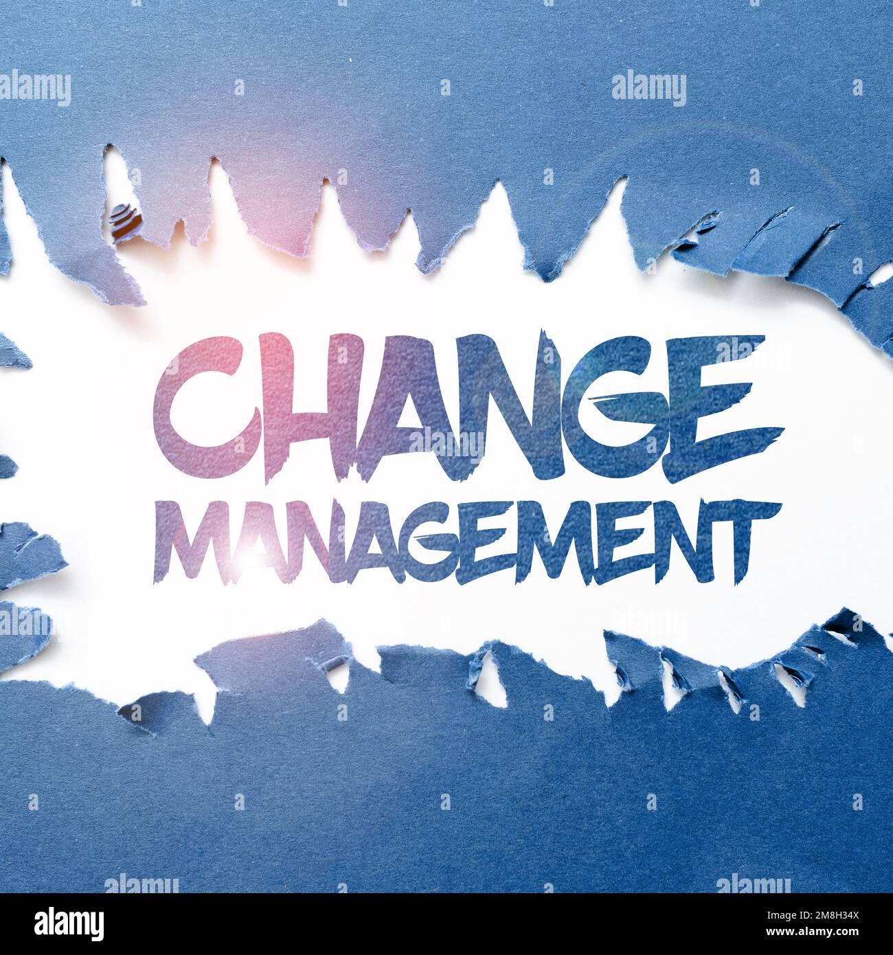 Conceptual display Change Management. Word Written on Replacement of ...