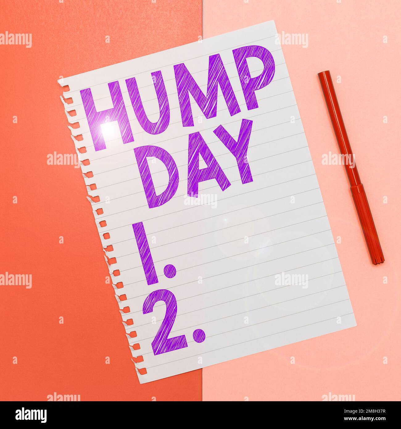 Text showing inspiration Hump Day. Word for climbing a proverbial hill ...