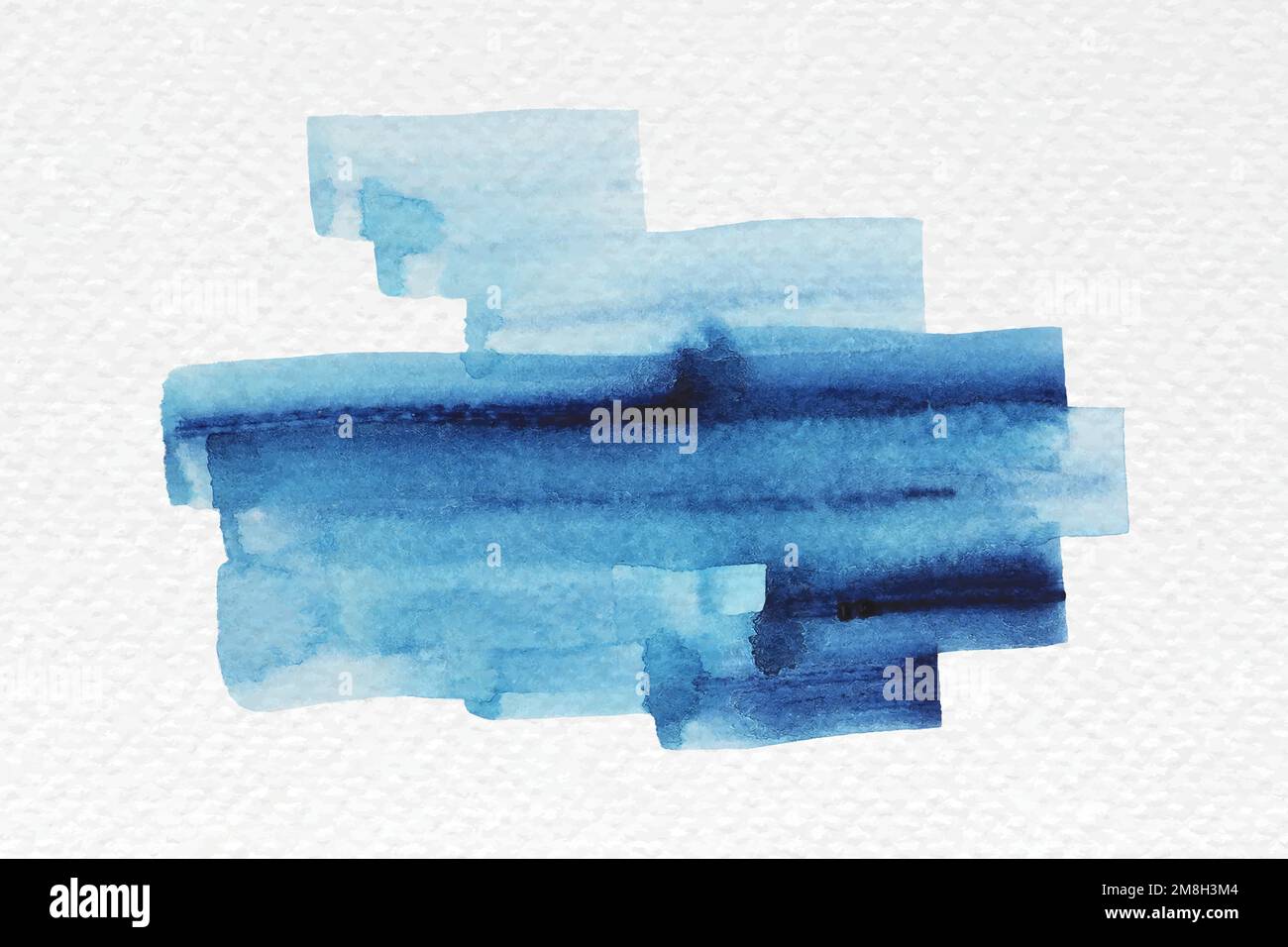 Brush stroke style fluid Stock Vector Images - Alamy