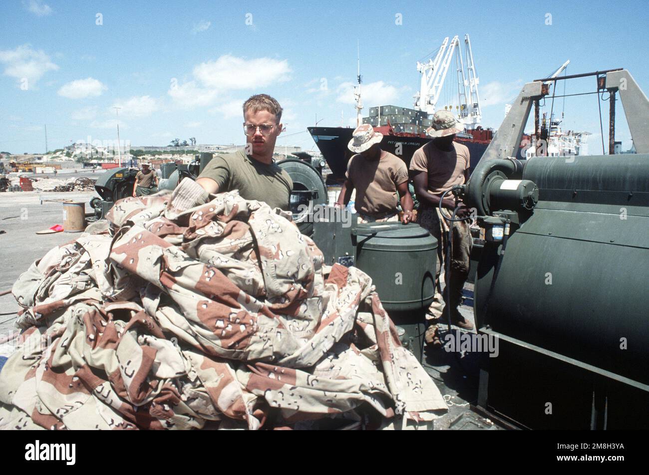 Military base laundry hi-res stock photography and images - Alamy