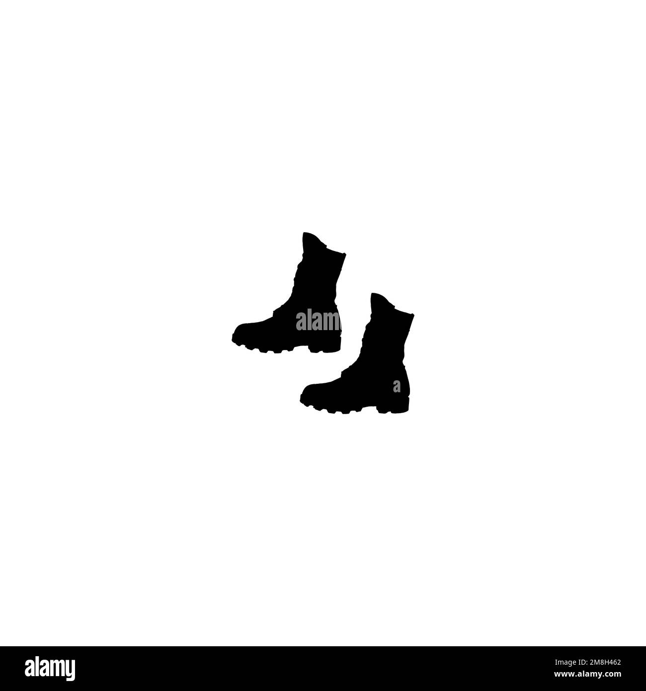 Boots icon. Simple style boots shop big sale poster background symbol ...