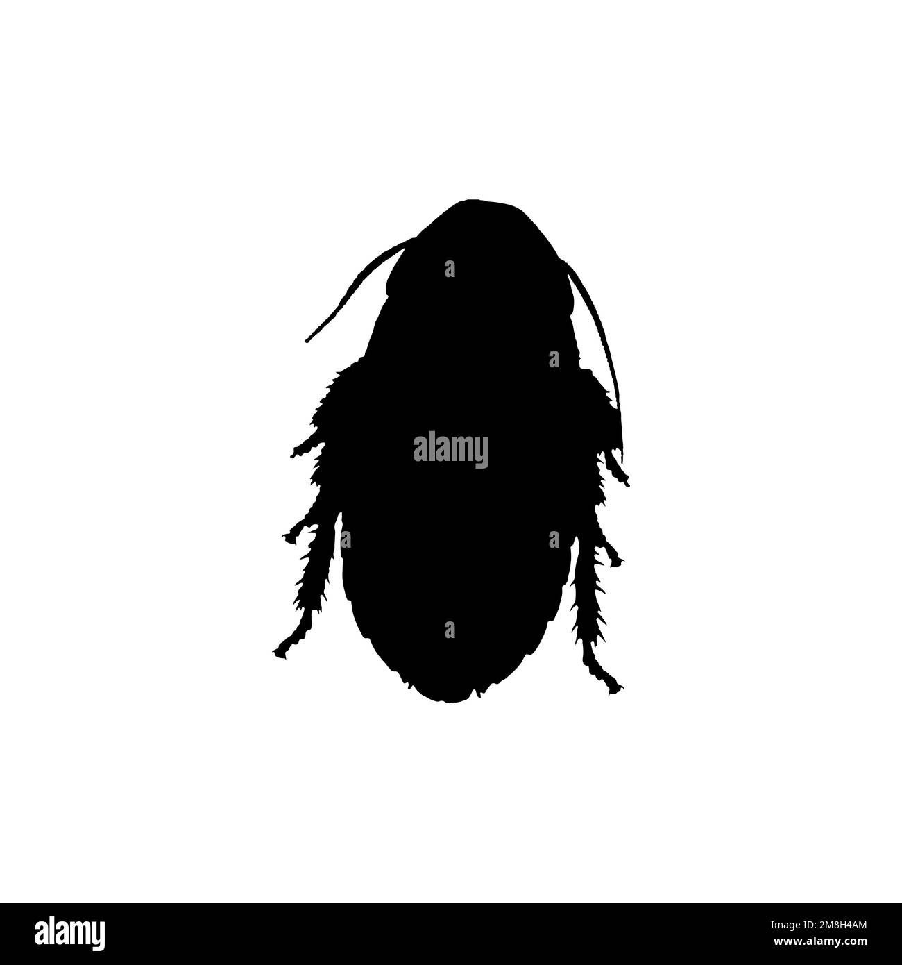 Bug icon. Simple style bug science poster background symbol. Bug brand ...