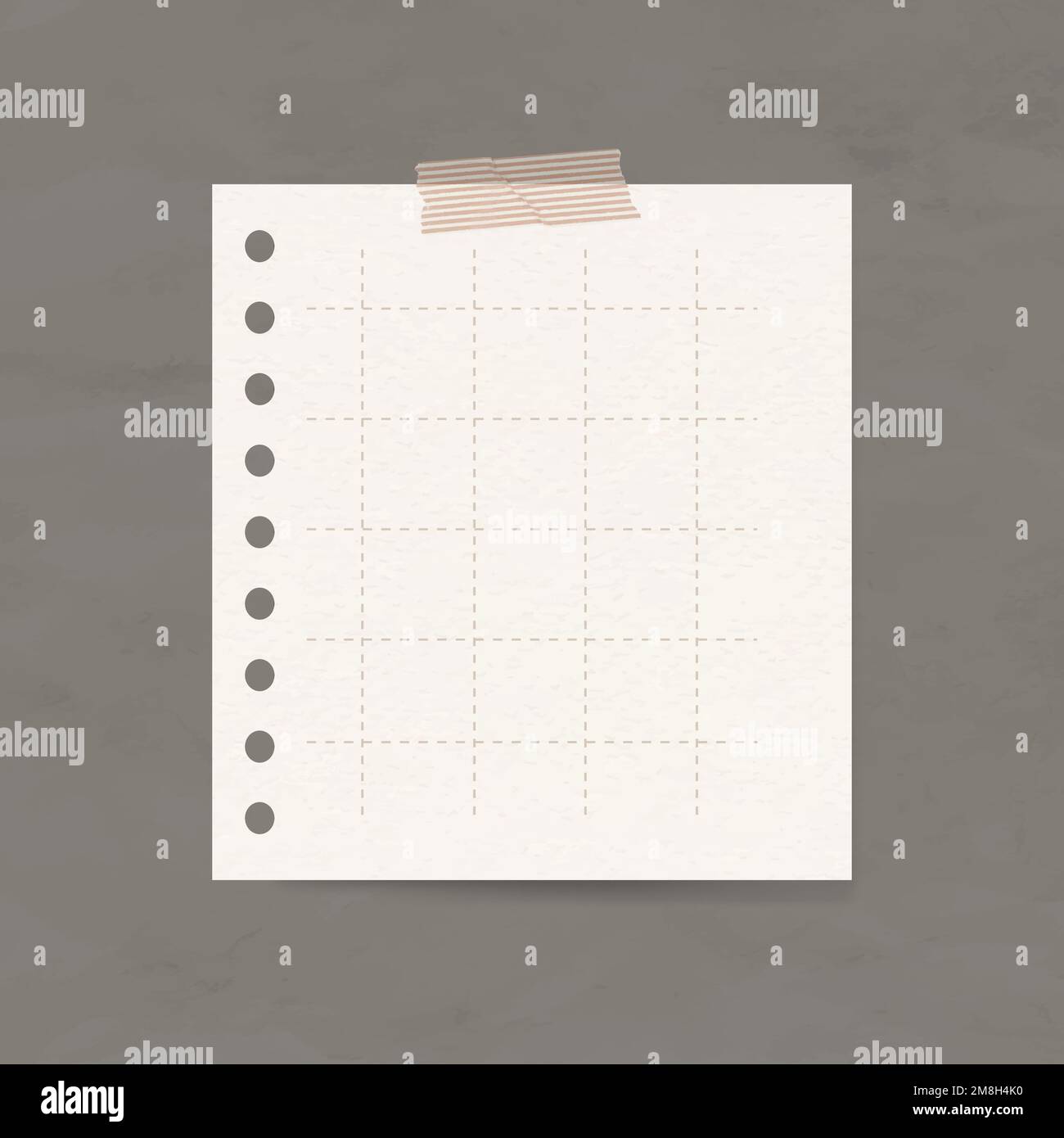 Digital note vector grid paper element Stock Vector Image & Art - Alamy