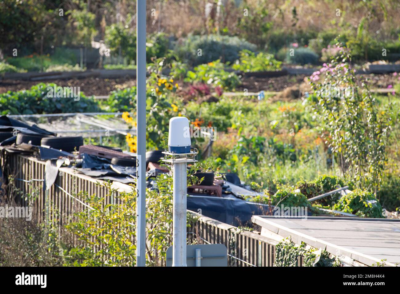 Datchet, Berkshire, UK. 6th October, 2022. Stopped Vehicle Detection ...
