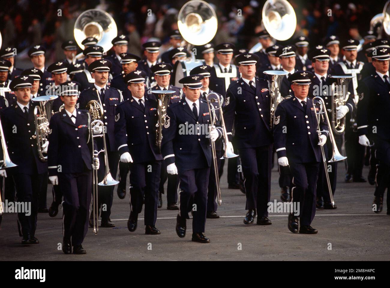 Inauguration. Members from the US Air Force Band from Bolling Air Force ...