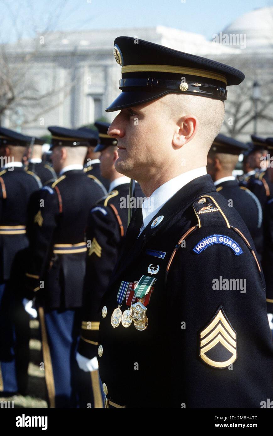 SGT Ronald Scarborough, Platoon Sergeant, U.S. Army, 3rd Infantry, E ...