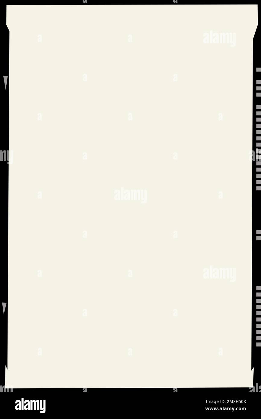 Aesthetic analog film frame vector vintage style photography Stock ...