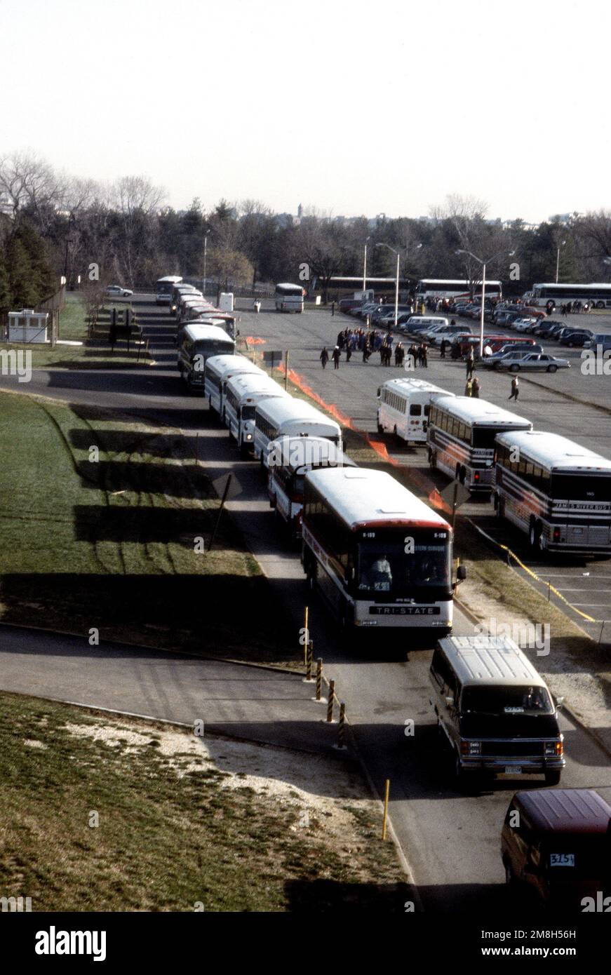Inaugural Parade. Military transportation for the Inaugural parade form ...