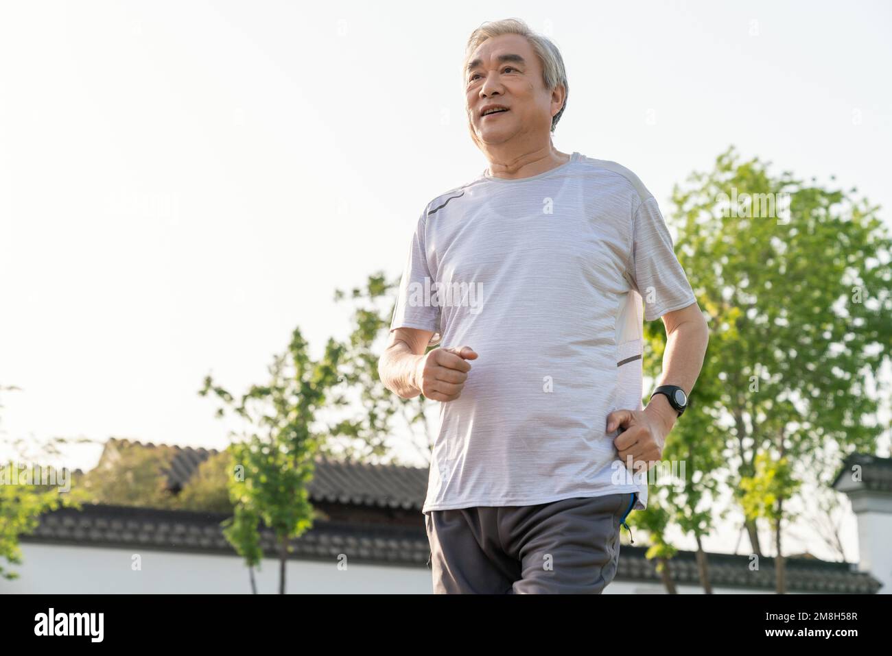 Older men health movement Stock Photo - Alamy