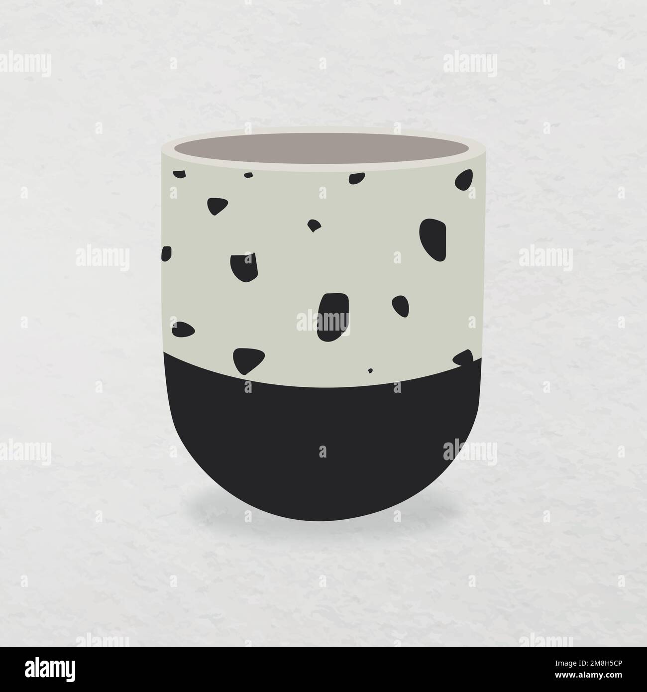 Modern plant pot vector illustration Stock Vector Image & Art - Alamy