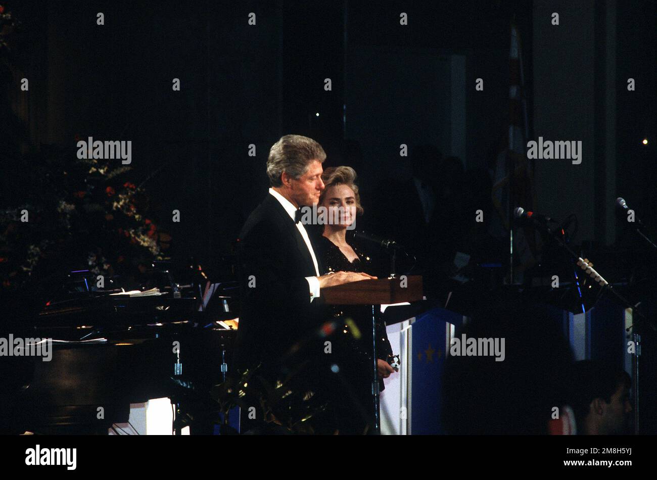 Hillary clinton inaugural ball hi-res stock photography and images - Alamy