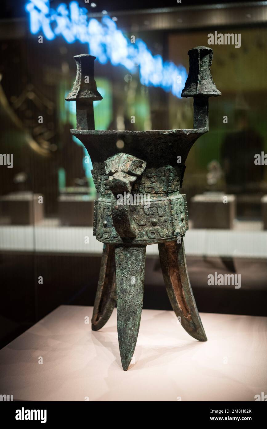 Bronze ware, glass Stock Photo - Alamy