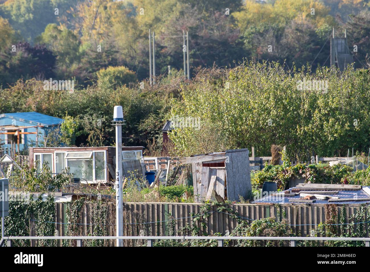Datchet, Berkshire, UK. 6th October, 2022. Stopped Vehicle Detection ...