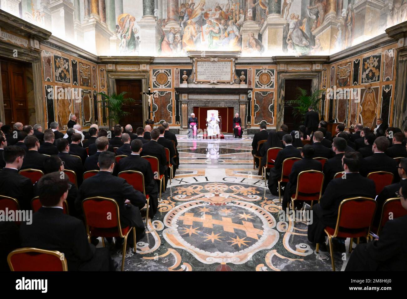 Vatican, Vatican. 14th Jan, 2023. Italy, Rome, Vatican, 2023/1/14. Pope ...