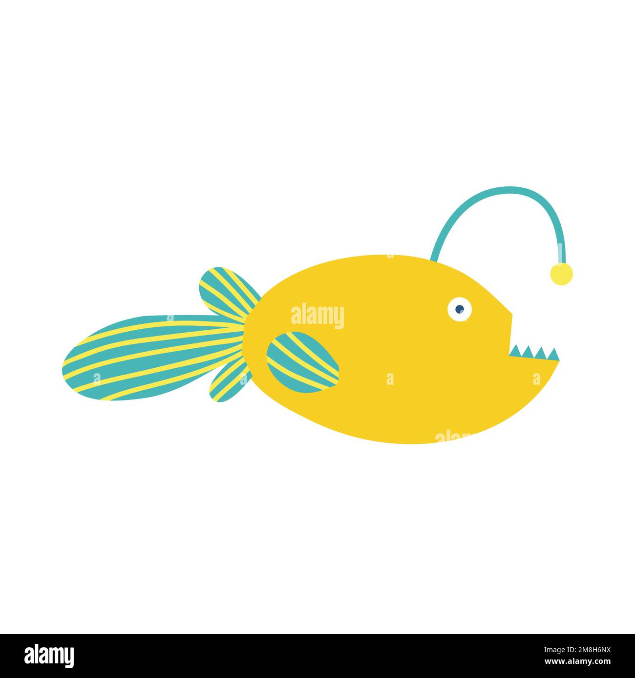Anglerfish underwater Cut Out Stock Images & Pictures - Alamy