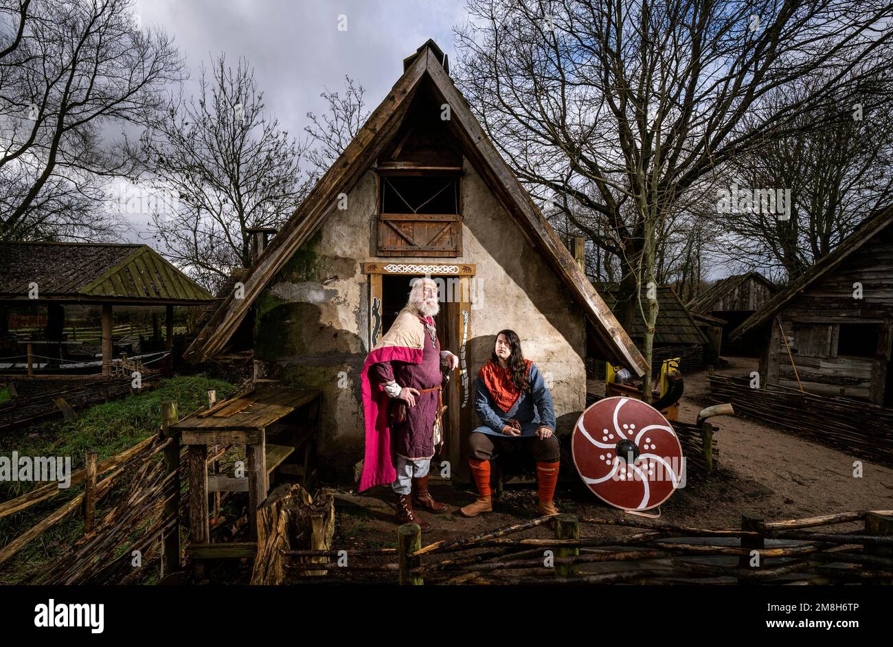 Gordon Monks (left) and Matthew Holmes (right), members of living ...