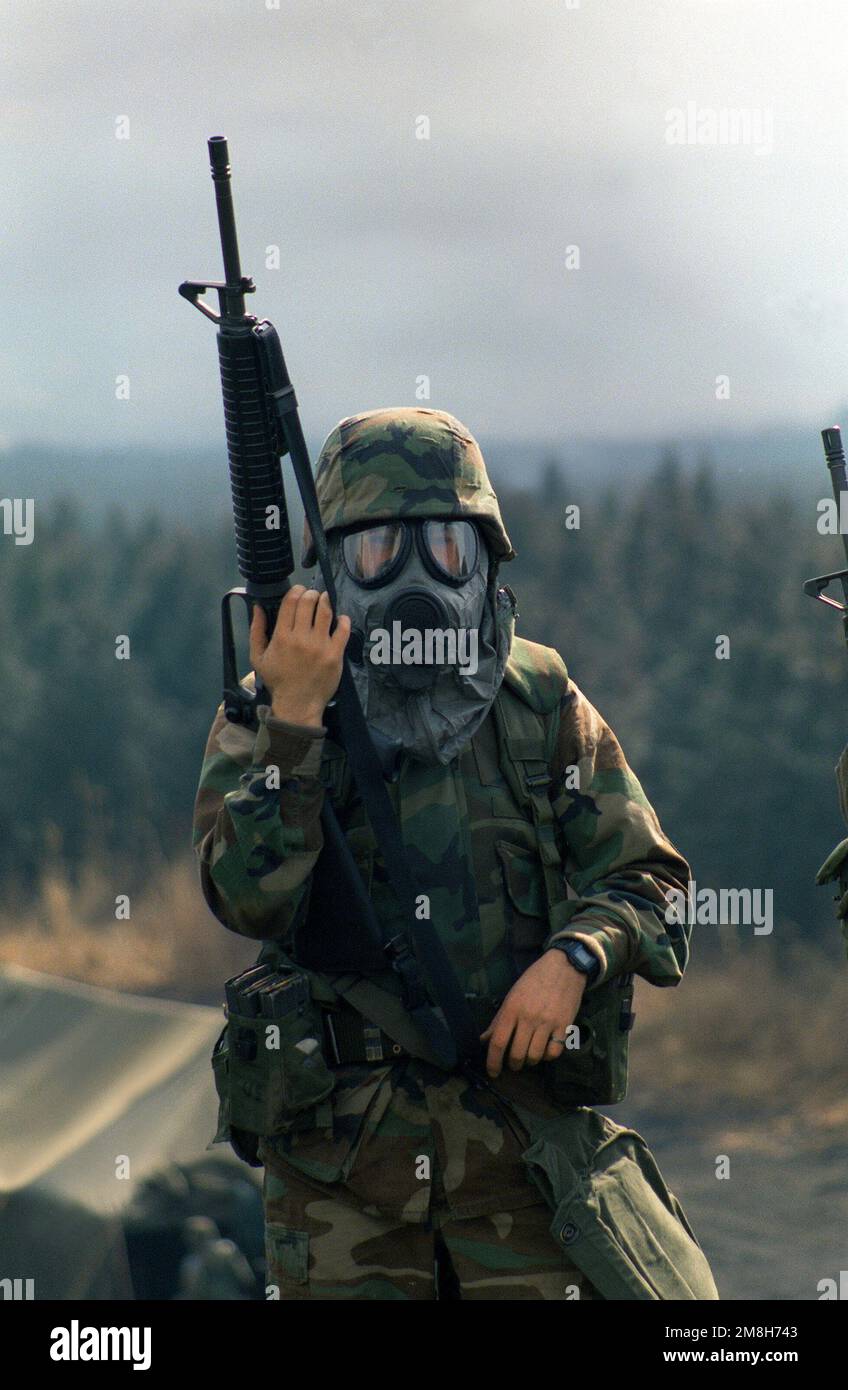 CPL. White, a woman Marine with Combat Service Support Detachment 36 ...