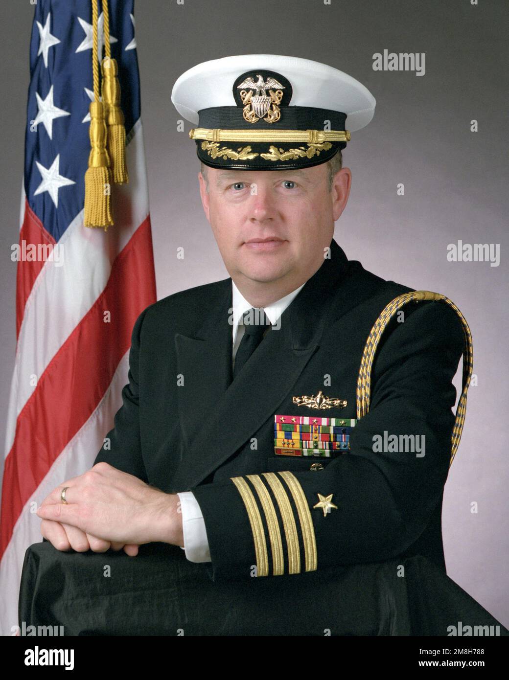 CAPT John W. McHenry, USN. Country: Unknown Stock Photo - Alamy