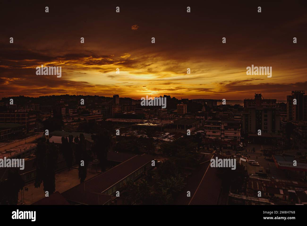 Mwanza City At Night