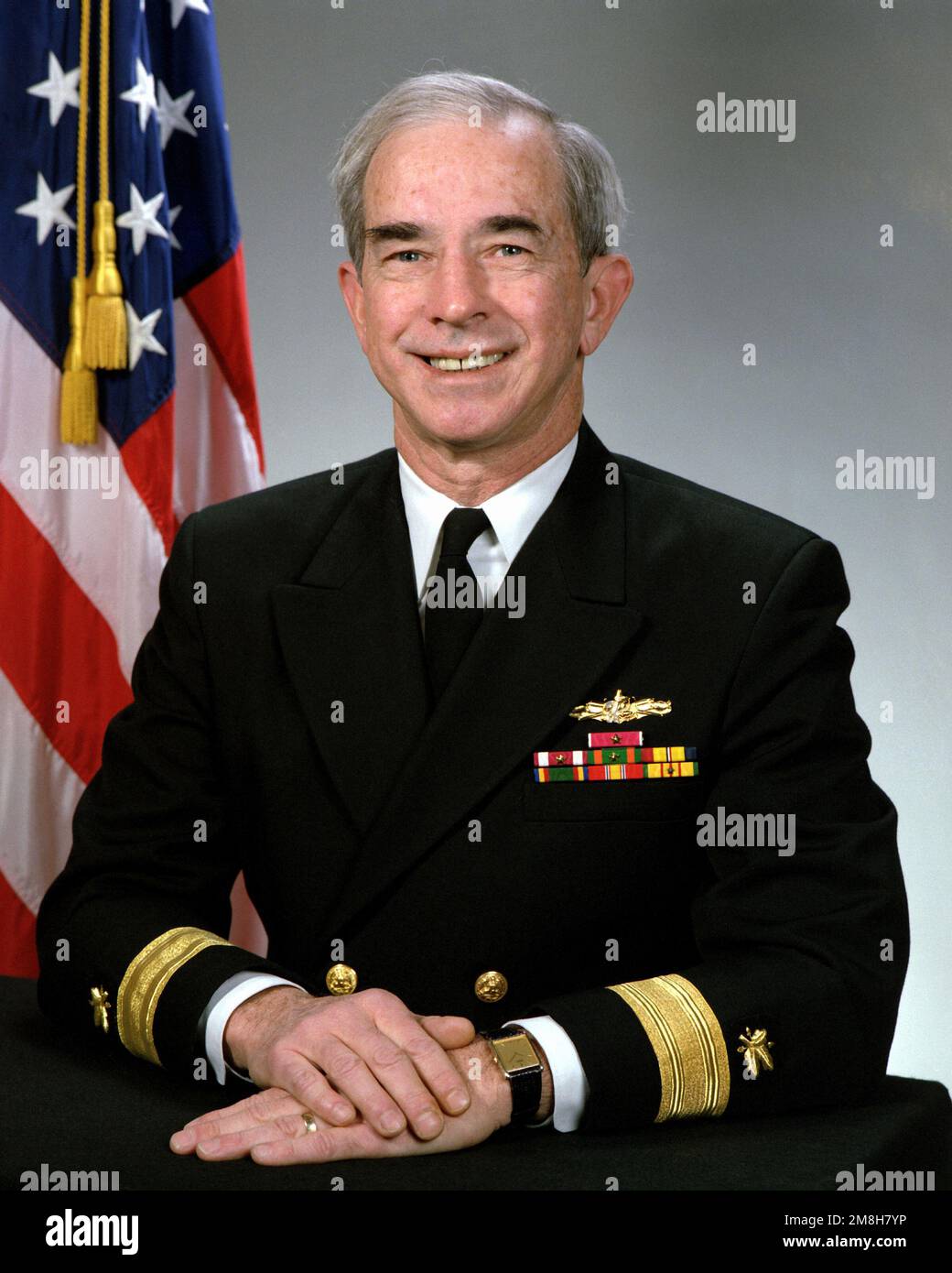 RDML (lower half) William R. Morris, USN (uncovered). Country: Unknown ...