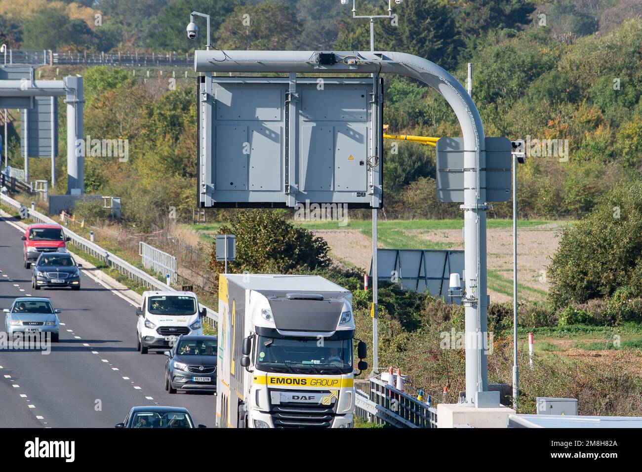 Taplow, Buckinghamshire, UK. 6th October, 2022. Stopped Vehicle ...
