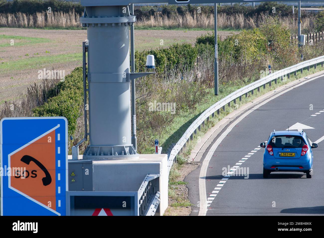 Taplow, Buckinghamshire, UK. 6th October, 2022. Stopped Vehicle ...