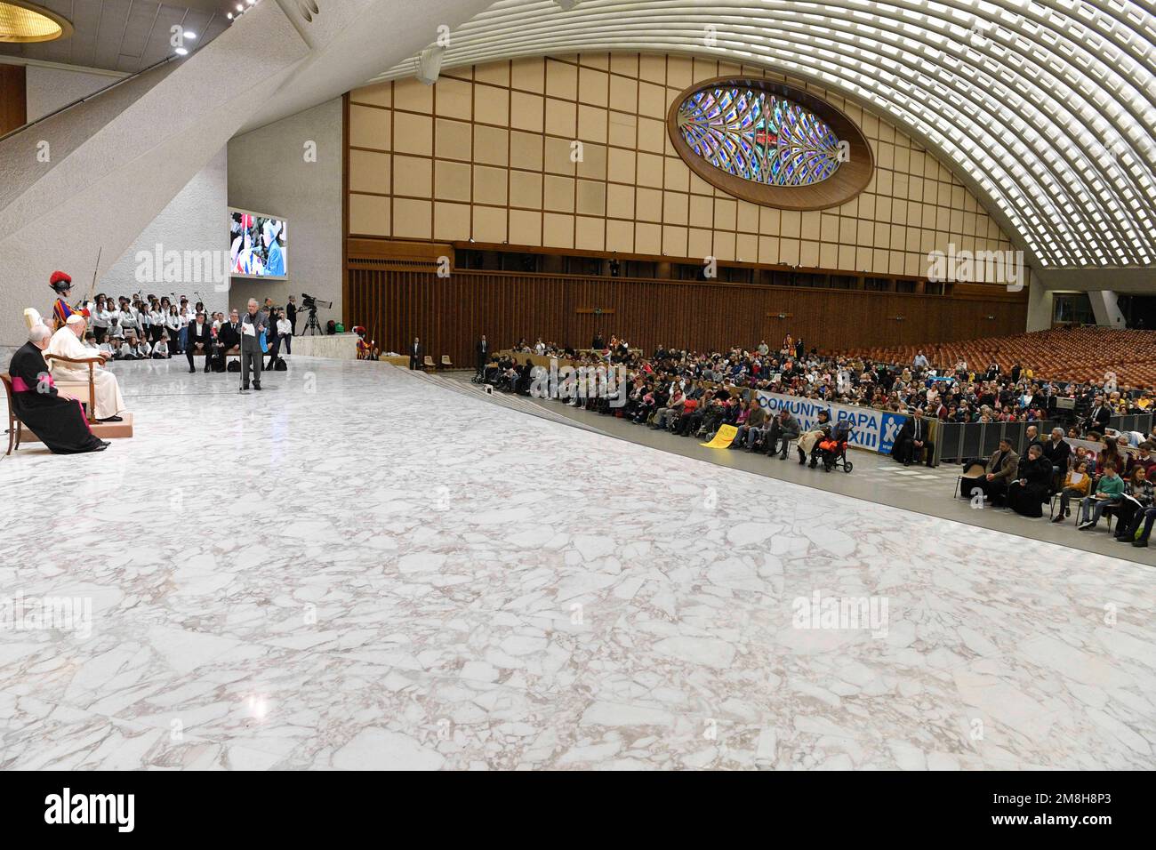 Vatican, Vatican. 14th Jan, 2023. Italy, Rome, Vatican, 2023/1/14. Pope ...