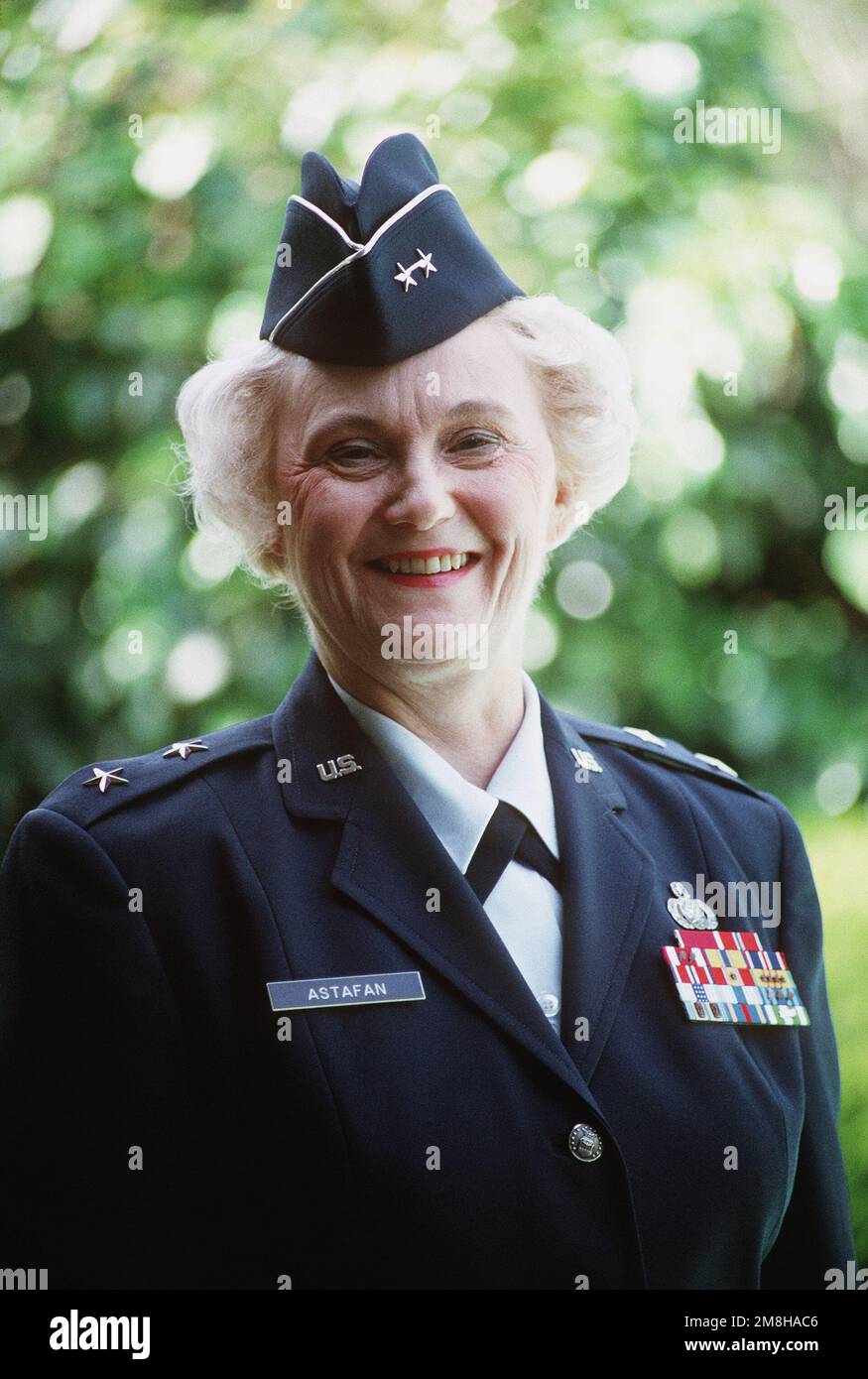 Alice Astafan became the first woman in the history of the military ...