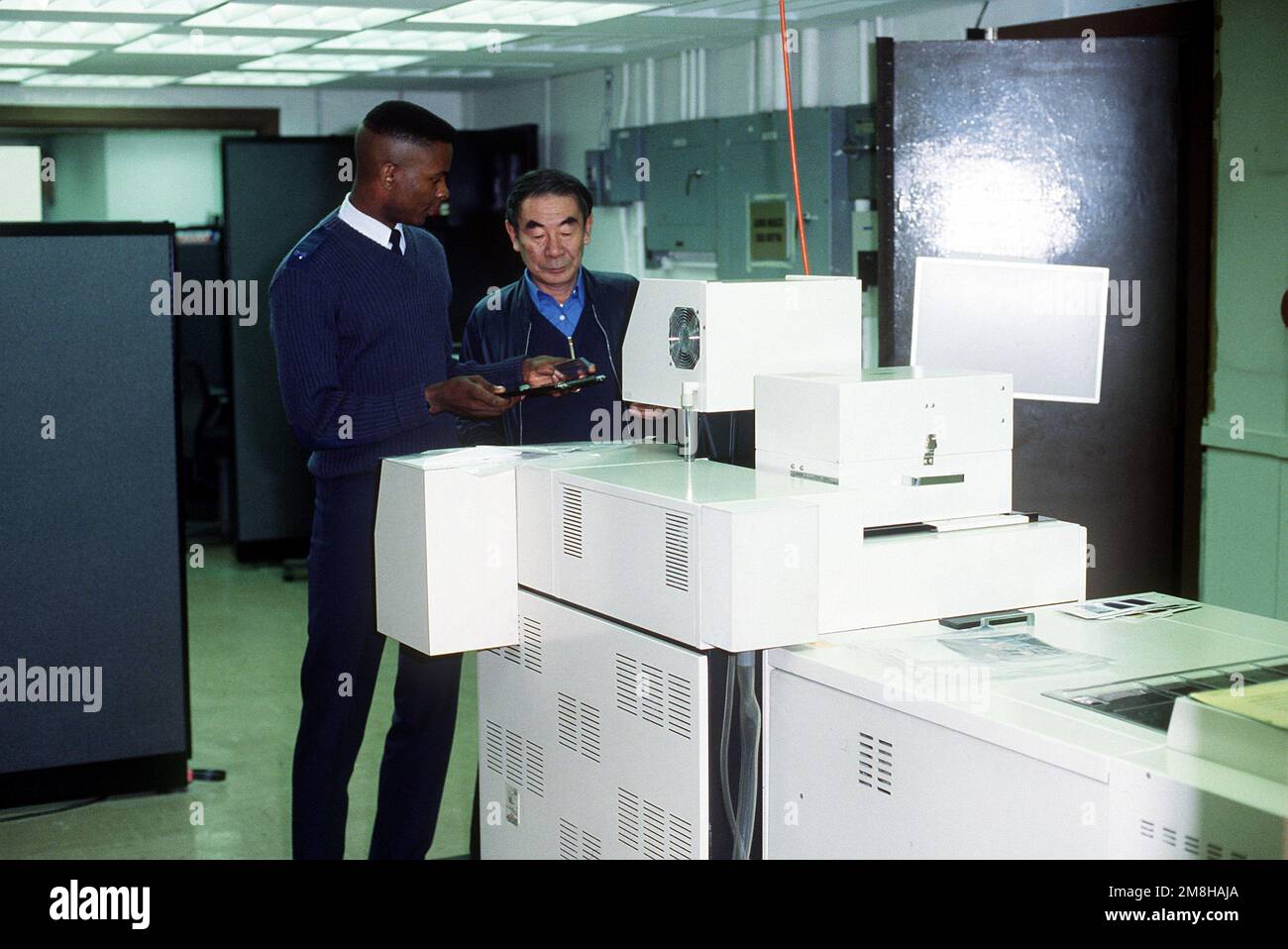 SENIOR AIRMAN Charles Tubbs and Mitsuka Kobayashi of the 374th ...