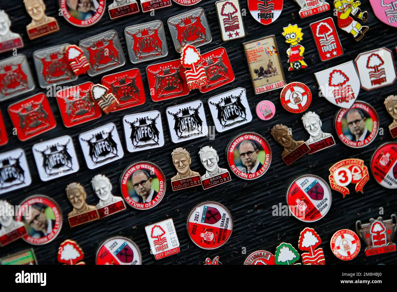 The City Ground, Nottingham, UK. 14th Jan, 2023. Premier League ...