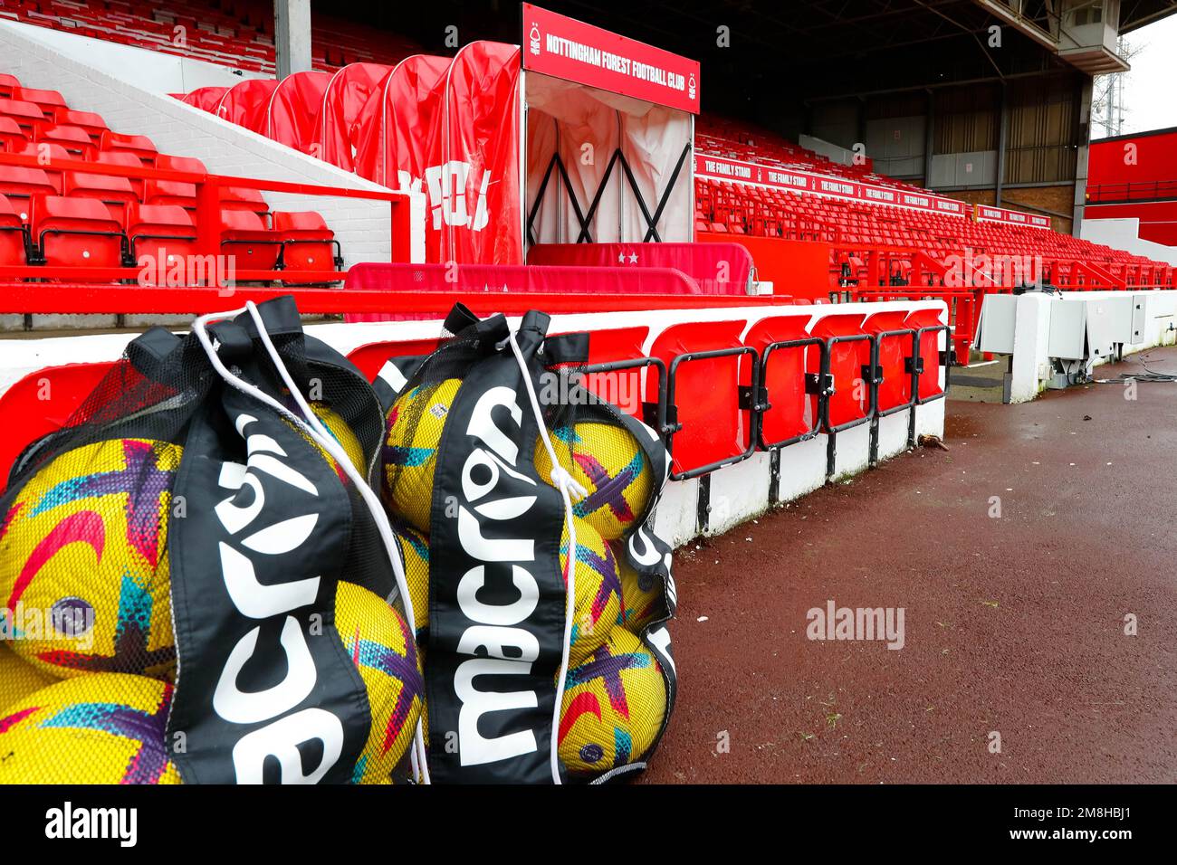 The City Ground, Nottingham, UK. 14th Jan, 2023. Premier League ...