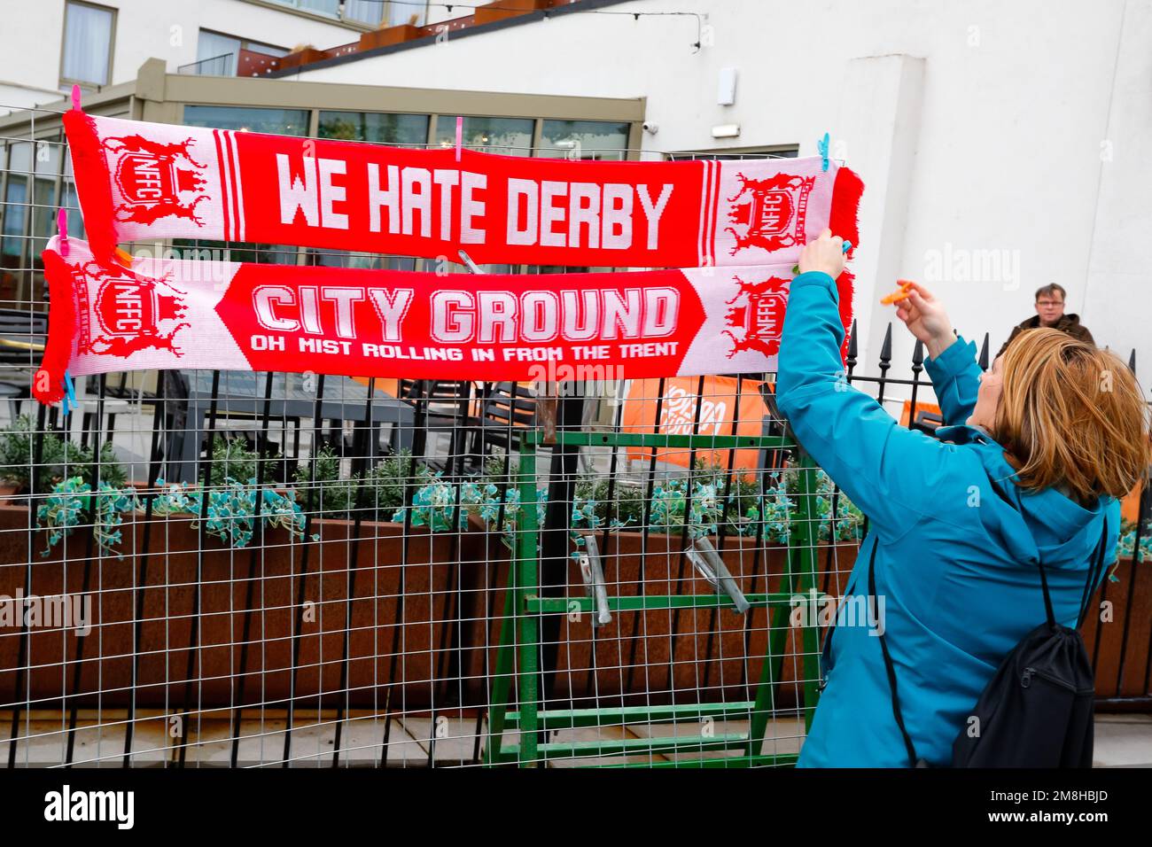 The City Ground, Nottingham, UK. 14th Jan, 2023. Premier League ...