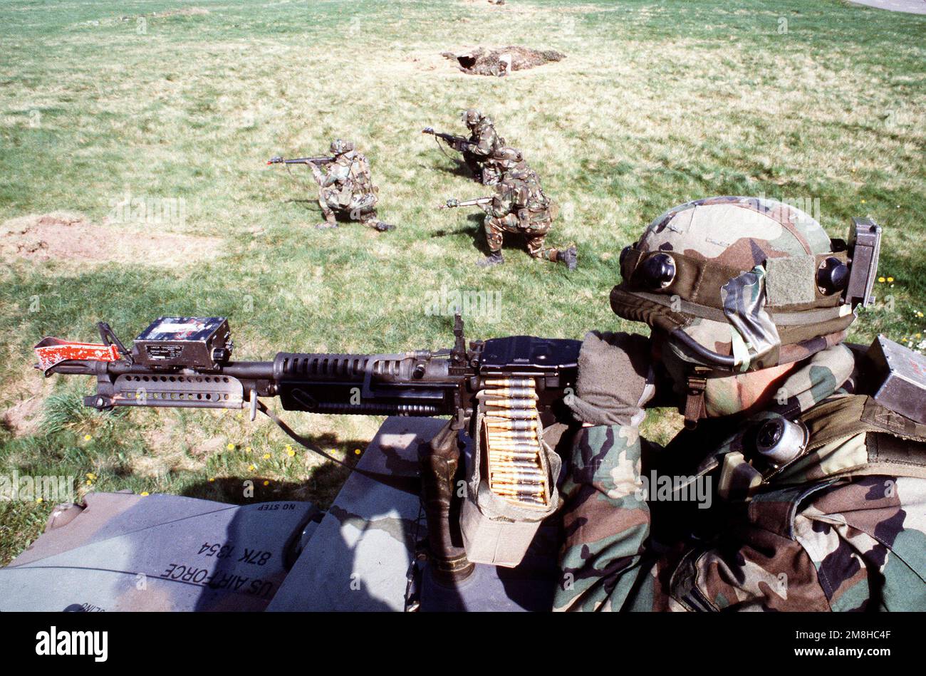 SENIOR AIRMAN Christopher Drapper, 100th Security Police Squadron ...