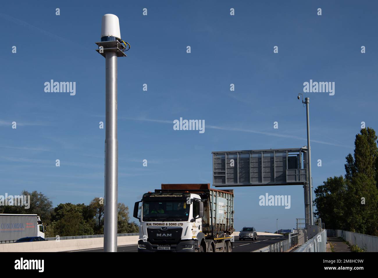 Dorney Reach, Buckinghamshire, UK. 6th October, 2022. Stopped Vehicle ...
