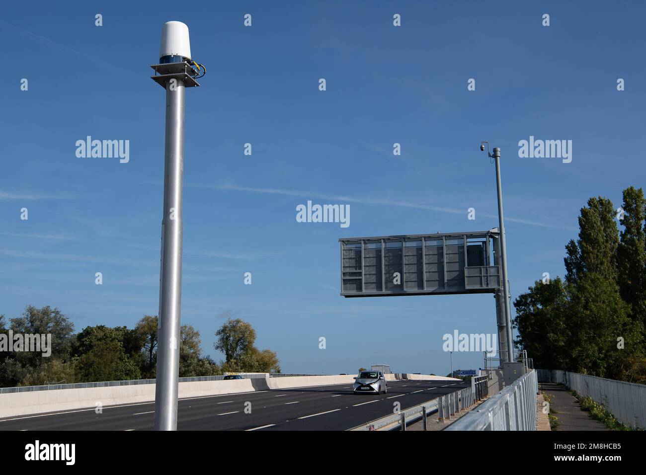 Dorney Reach, Buckinghamshire, UK. 6th October, 2022. Stopped Vehicle ...