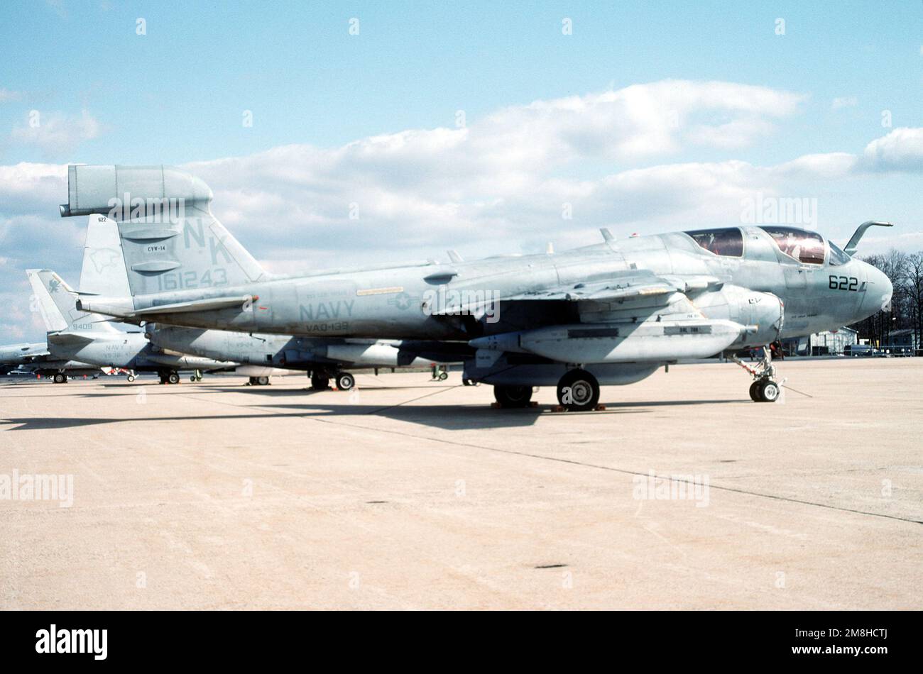 A right side view of a Tactical Electronic Warfare Squadron 139 (VAQ ...