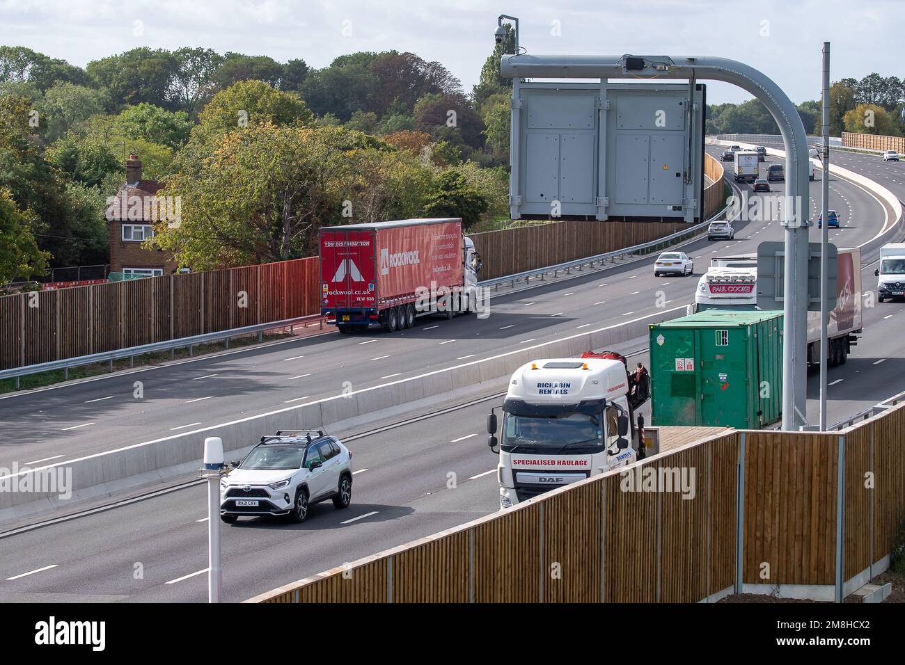 Dorney Reach, Buckinghamshire, UK. 6th October, 2022. Stopped Vehicle ...