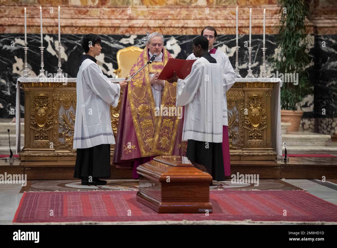 Vatican, Vatican. 14th Jan, 2023. Italy, Rome, Vatican, 2023/1/14. Pope ...