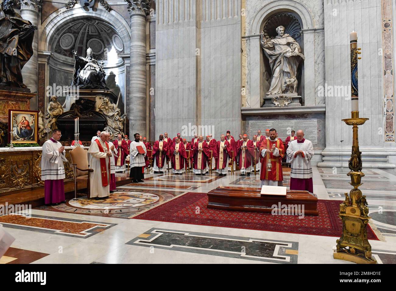 Vatican, Vatican. 14th Jan, 2023. Italy, Rome, Vatican, 2023/1/14. Pope ...