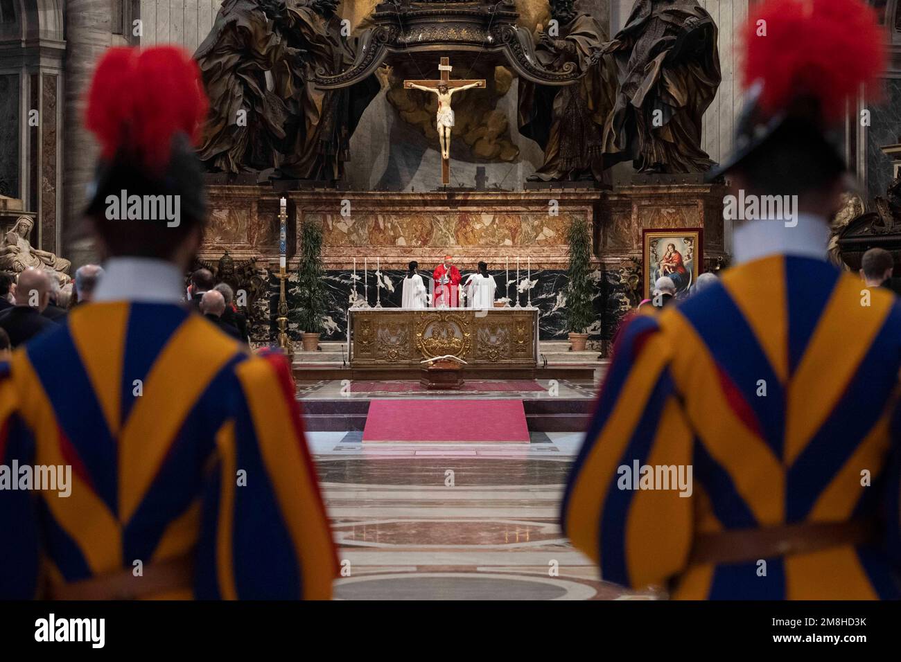 Vatican, Vatican. 14th Jan, 2023. Italy, Rome, Vatican, 2023/1/14. Pope ...