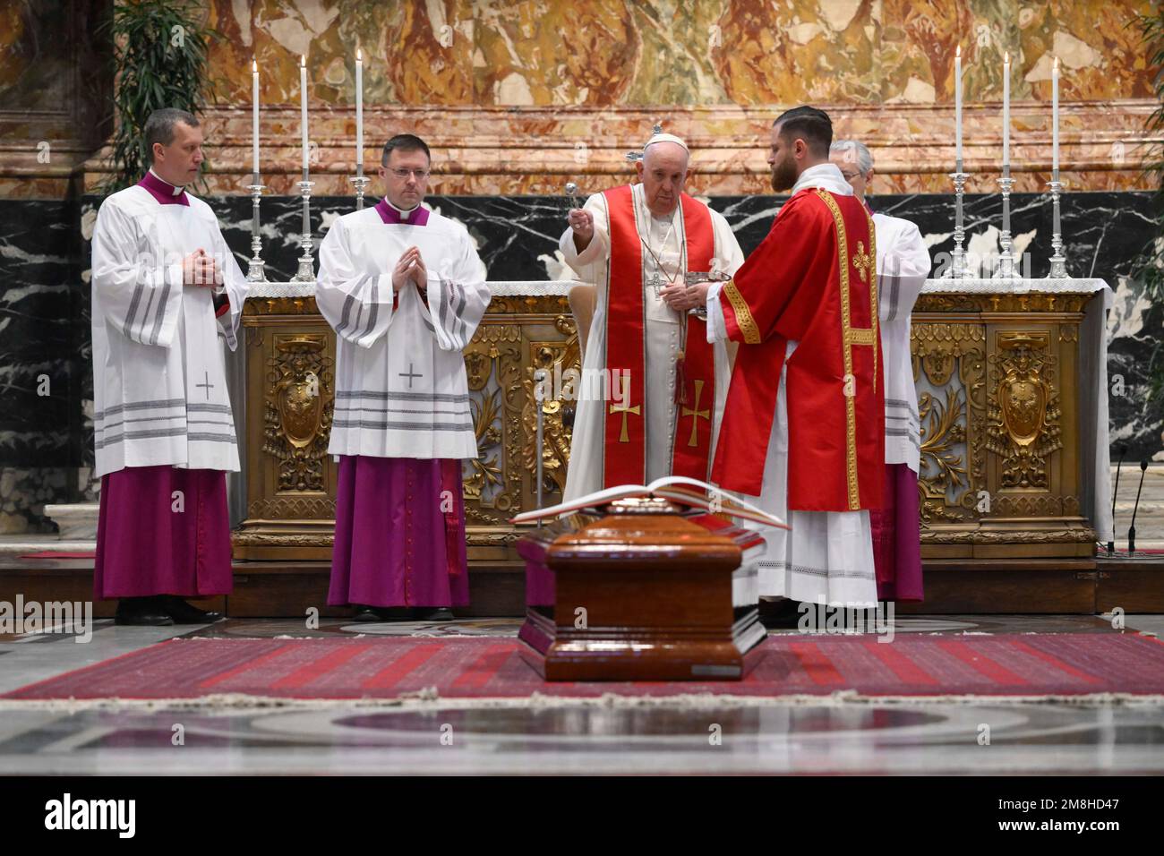 Vatican, Vatican. 14th Jan, 2023. Italy, Rome, Vatican, 2023/1/14. Pope ...