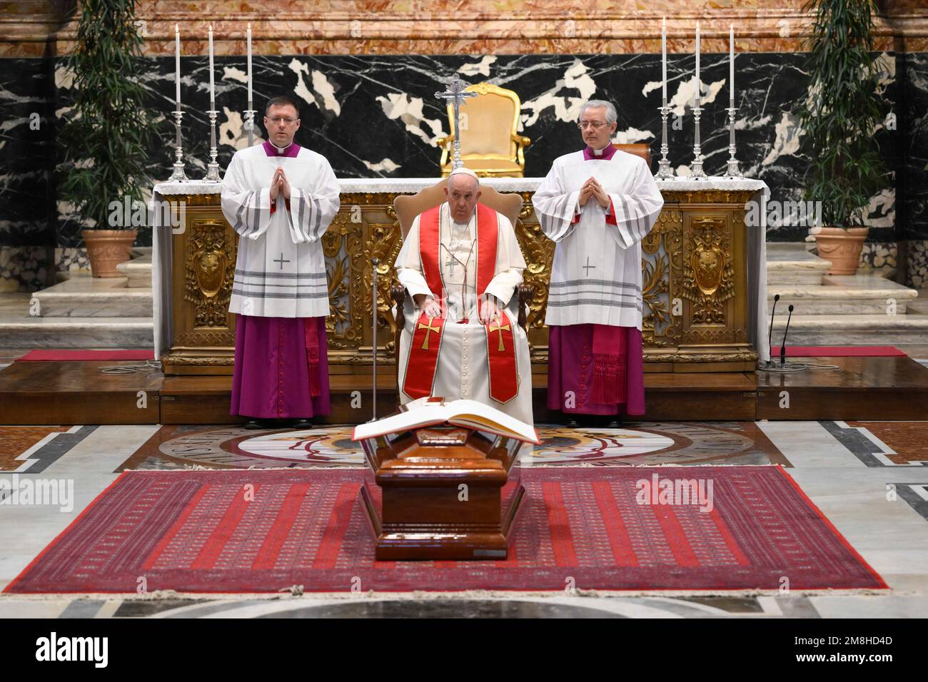 Vatican, Vatican. 14th Jan, 2023. Italy, Rome, Vatican, 2023/1/14. Pope ...