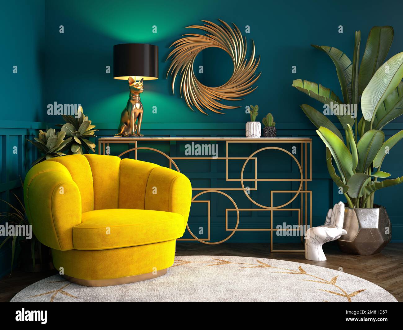 Art Deco Living Room Furniture