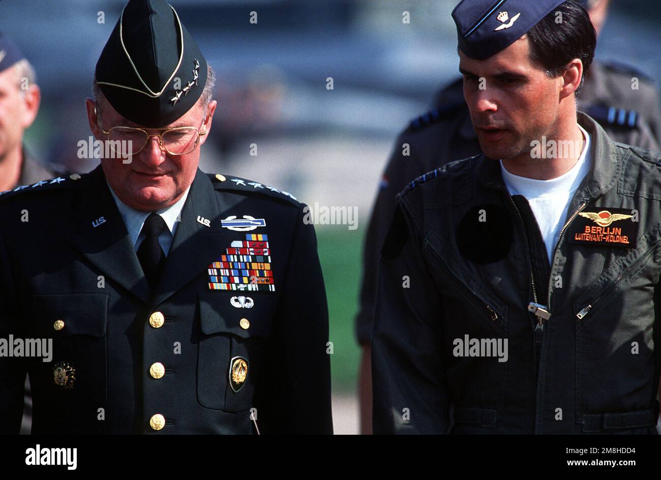 GEN. John M. Shalikashvili, Supreme Allied Commander/Europe, and LT ...
