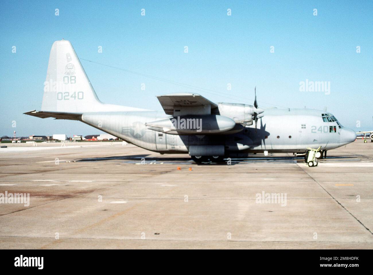 A right side view of a Marine Refueler Transport Squadron 352 (VMGR-352 ...