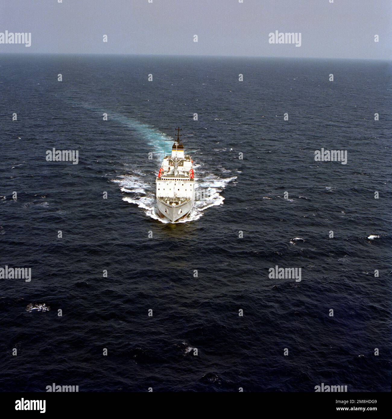 A bow view of the surveying ship USNS WATERS (T-AGS-45). Country: Gulf ...