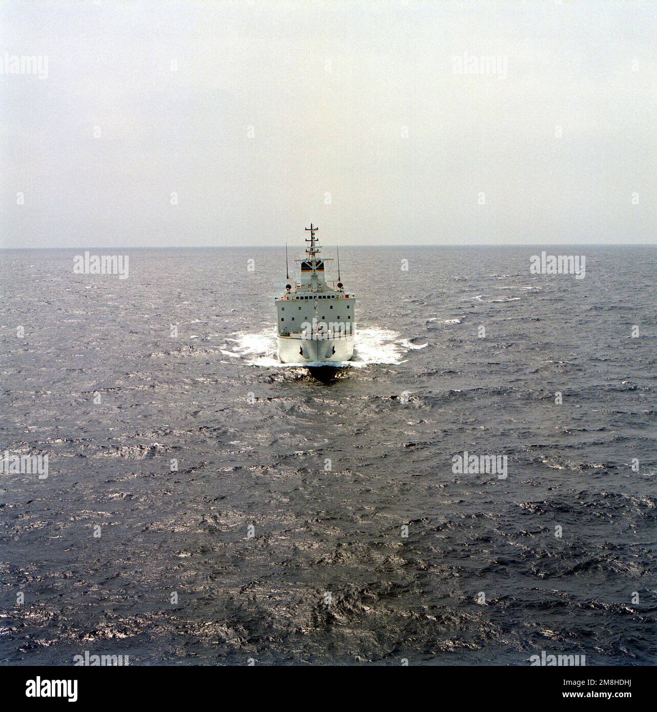 A bow view of the surveying ship USNS WATERS (T-AGS-45). Country: Gulf ...