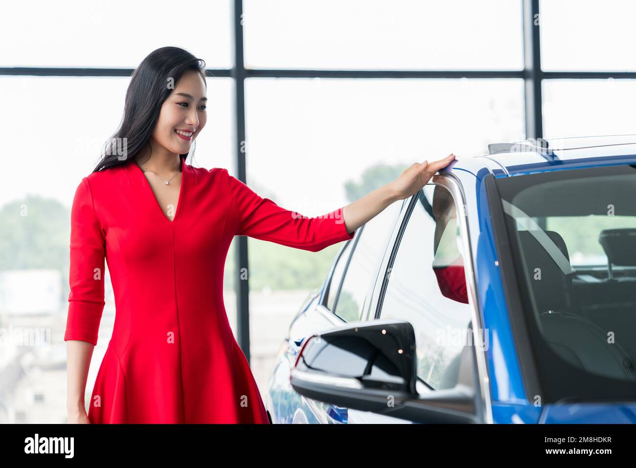Choose way woman standing hi-res stock photography and images - Alamy