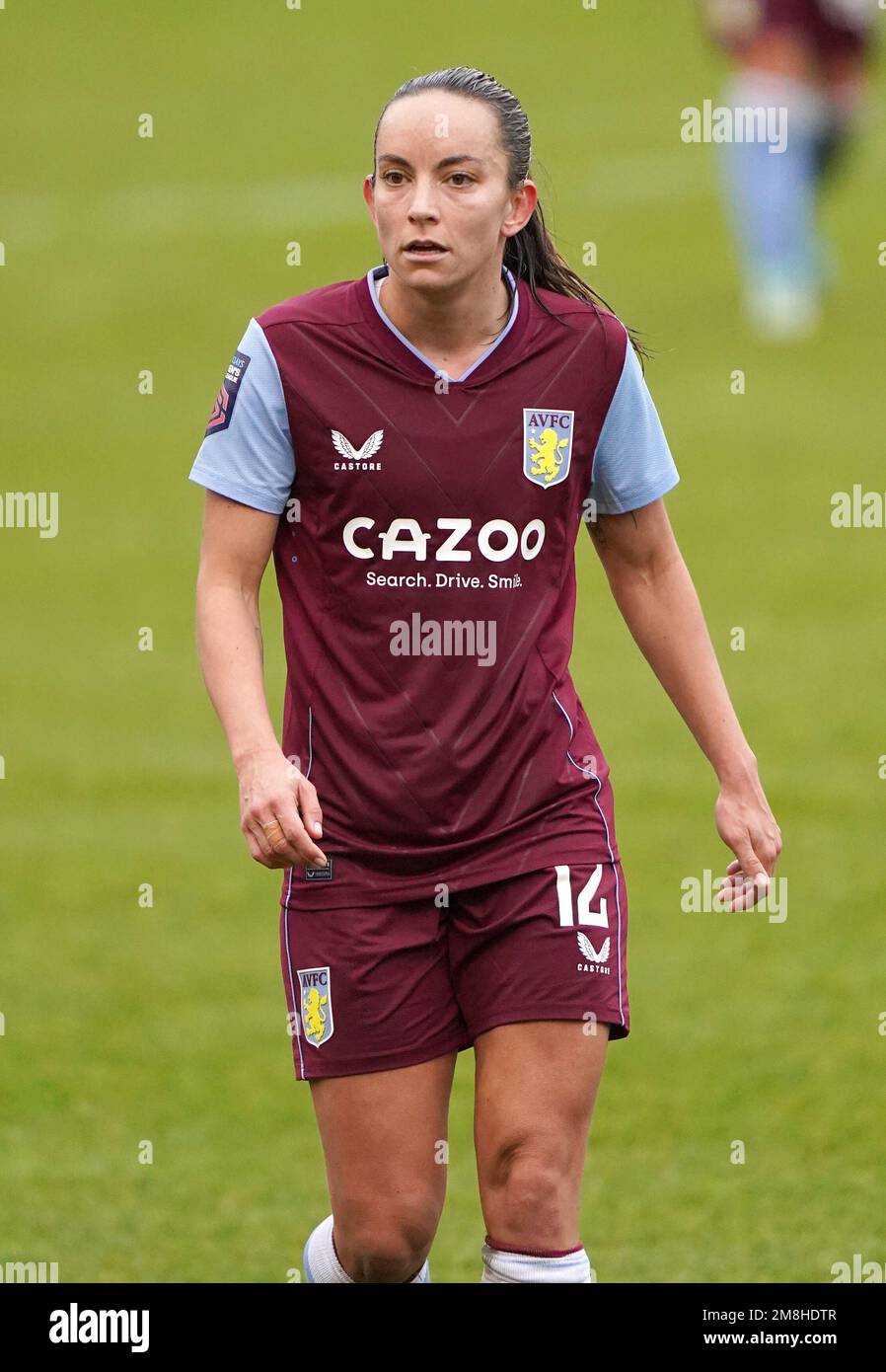Aston Villa's Lucy Staniforth in action during the Barclays Women's ...